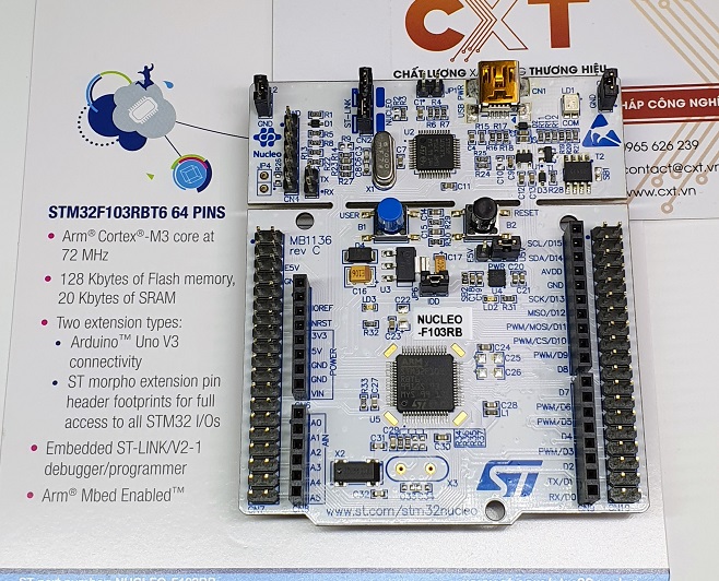NUCLEO-F103RB STM32F103RB Nucleo-64 development board | Lazada.vn
