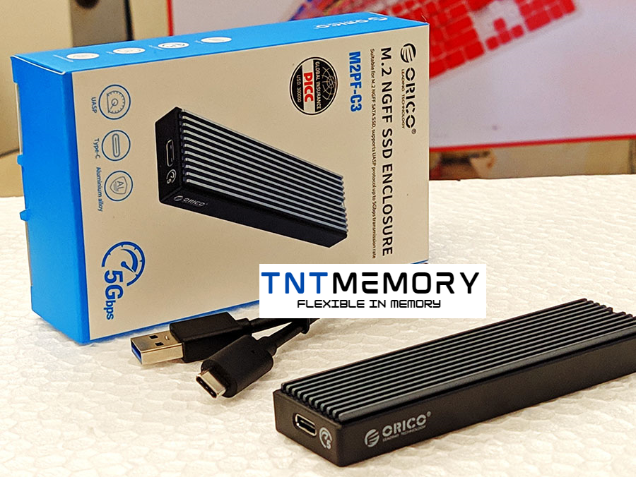 Box Đựng Ổ Cứng SSD M2 ORICO M2PF-C3 Type C Tản Nhiệt Nhôm Cao Cấp ...