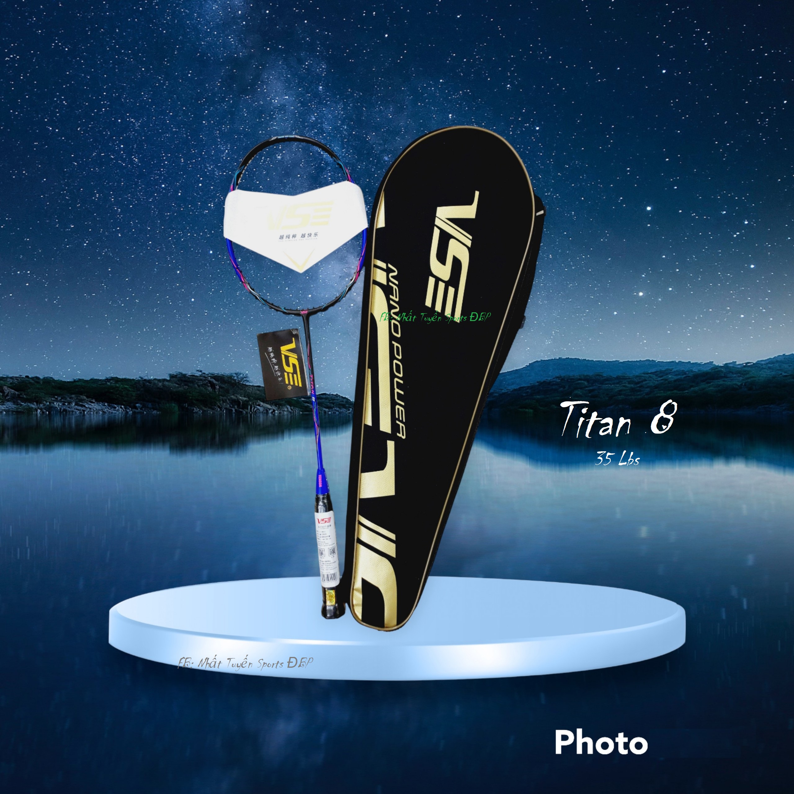 Vợt cầu lông VenSon VS Titan 8 (Chính hãng) | Lazada.vn
