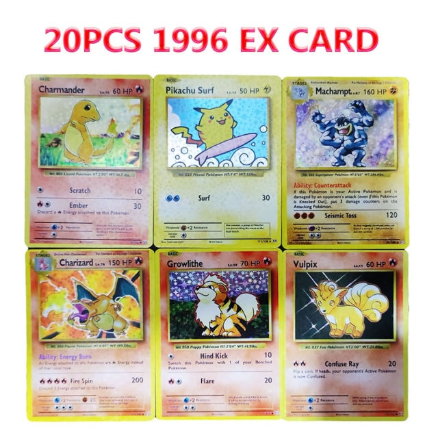 Pokemon TAG TEAM Cards Box 20PCS Shining Playing Game Display Booster ...