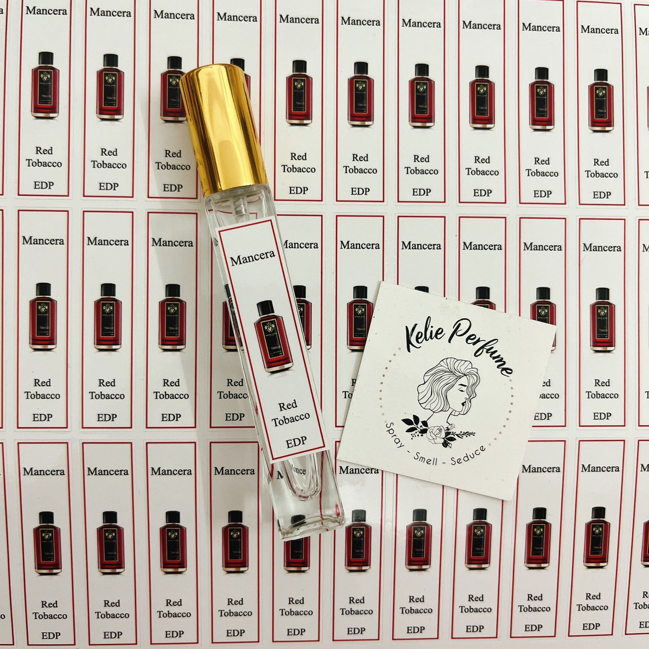 HCM Combo 10 Tem Dán Chai Nước Hoa Thomas Kosmala cho chai chiết đủ các ...