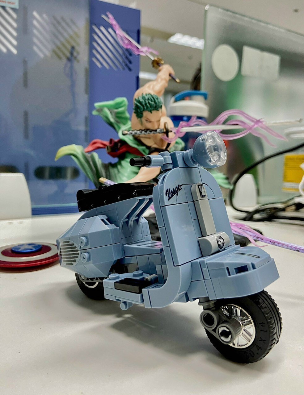 Trọn bộ Lego chính hãng lắp ráp xe Vespa S50, Vespa VNA2 bánh xe được ...