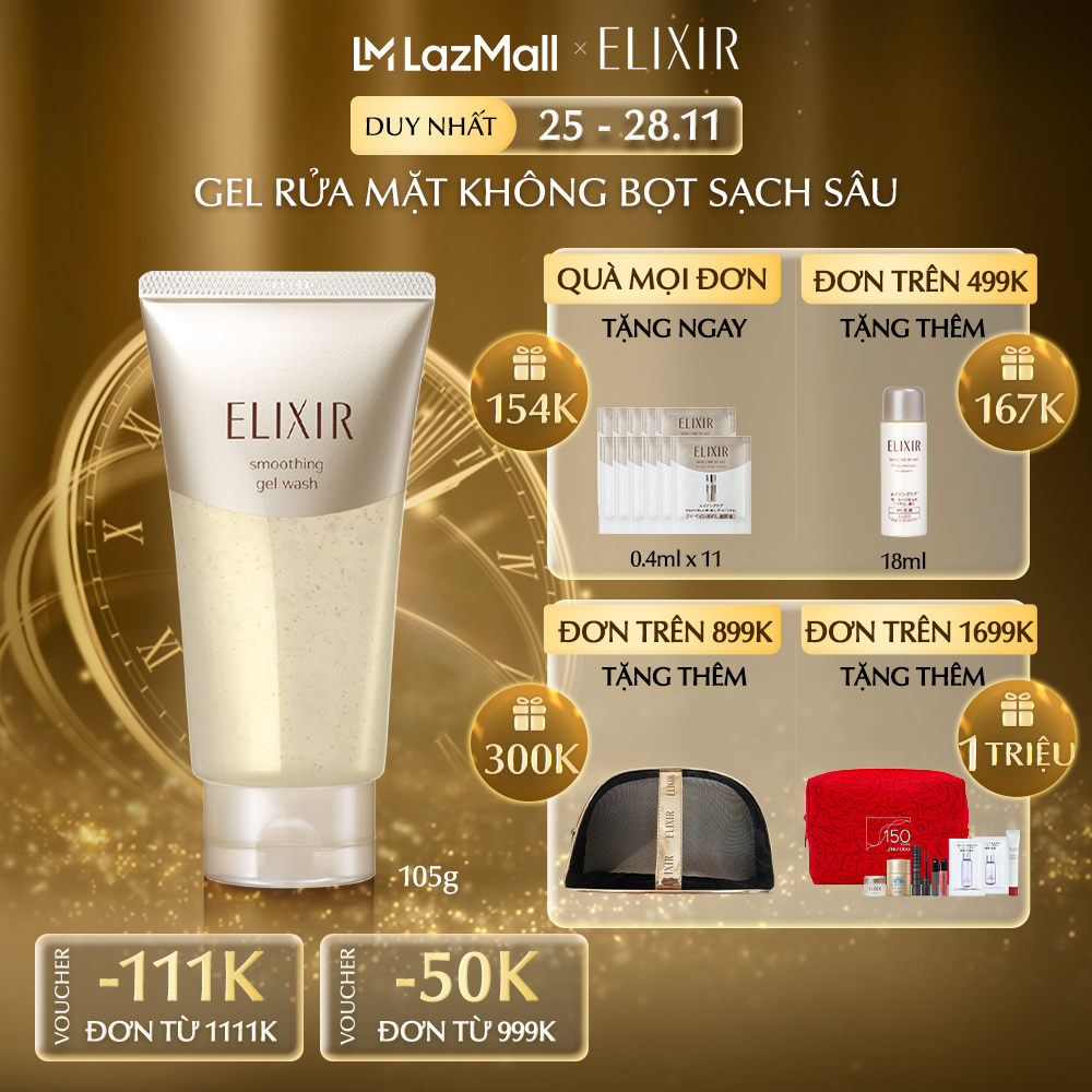 Kem dưỡng cải thiện nếp nhăn ngăn ngừa lão hóa Elixir Bouncing Moisture Cream II 50g - MixASale