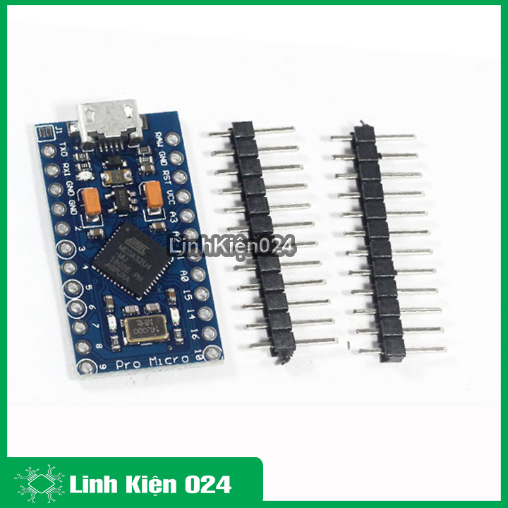 Sản phẩm KIT Arduino Pro Micro 5V/16Mhz ATmega32U4 bảo hành 1 tháng ...