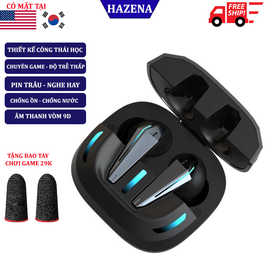 Tai Nghe Bluetooth Gaming M43 Cao Cấp - Bluetooth V5.3 Chuyên Game - Hỗ Trợ Đàm Thoại Có Mic ...