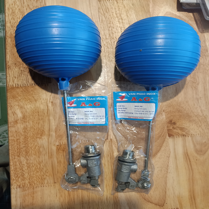 Van phao cơ inox 304. phao cơ inox . phao chống tràn bồn nước . phao ...