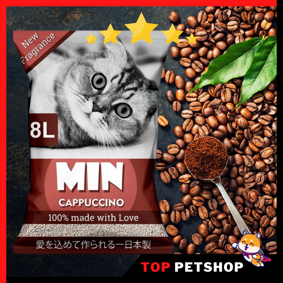 Cát vệ sinh cho mèo MIN 8L xuất sứ Nhật Bản BAO BÌ MỚI SHIP NHANH HCM ...