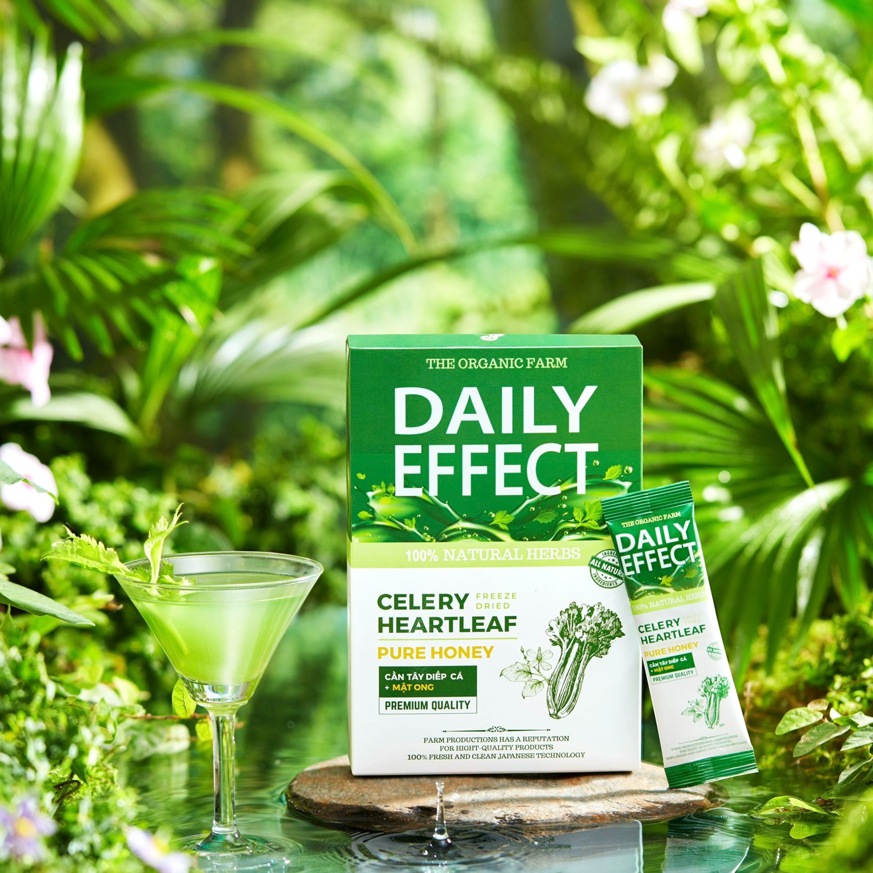 KM 3 NẠ Nước uống giảm mụn DAILY EFFECT giúp Da khỏe đẹp và thanh lọc ...