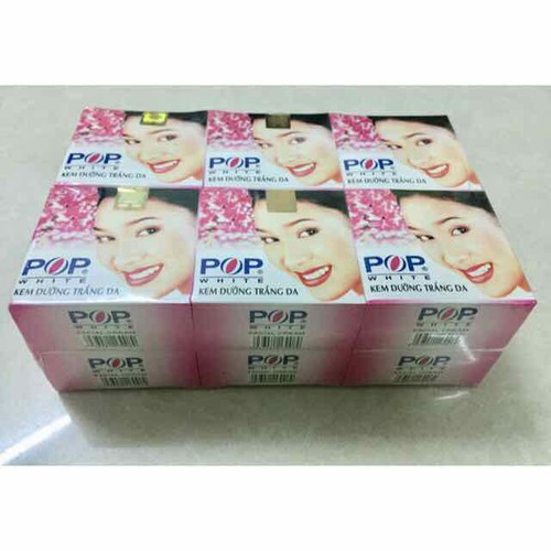 Combo 6 hộp kem Pop Kem dưỡng da Pop Popular Facial Cream - MixASale