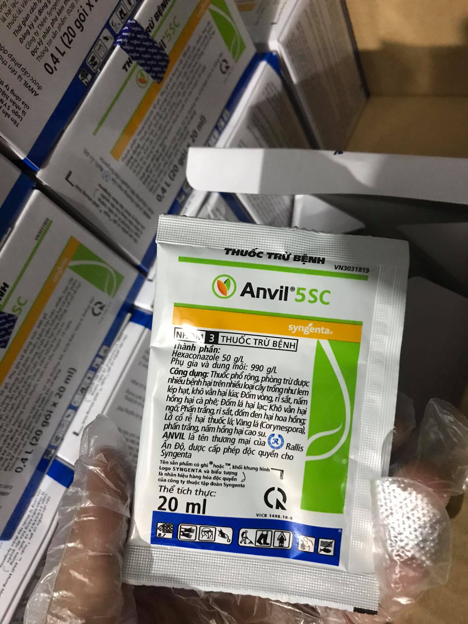 Thuốc trừ nấm bệnh hoa hồng Anvil 5SC chính hãng Syngenta -Thuỵ Sỹ ...