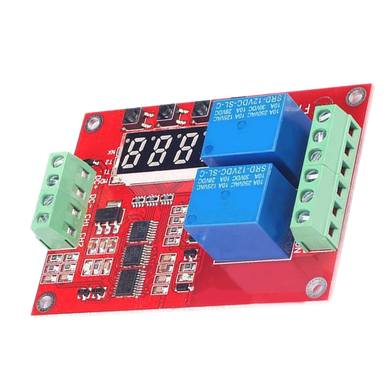 2-Way Multi-Function Time Relay Module / Delay / Self-Locking / Cycle / Timing / FRM02 Multi ...