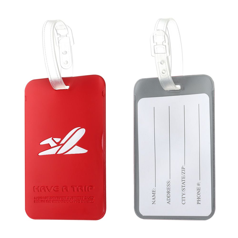 【Ready Stock/COD】Reusable Address Name Aeroplane Luggage Tags Baggage ...