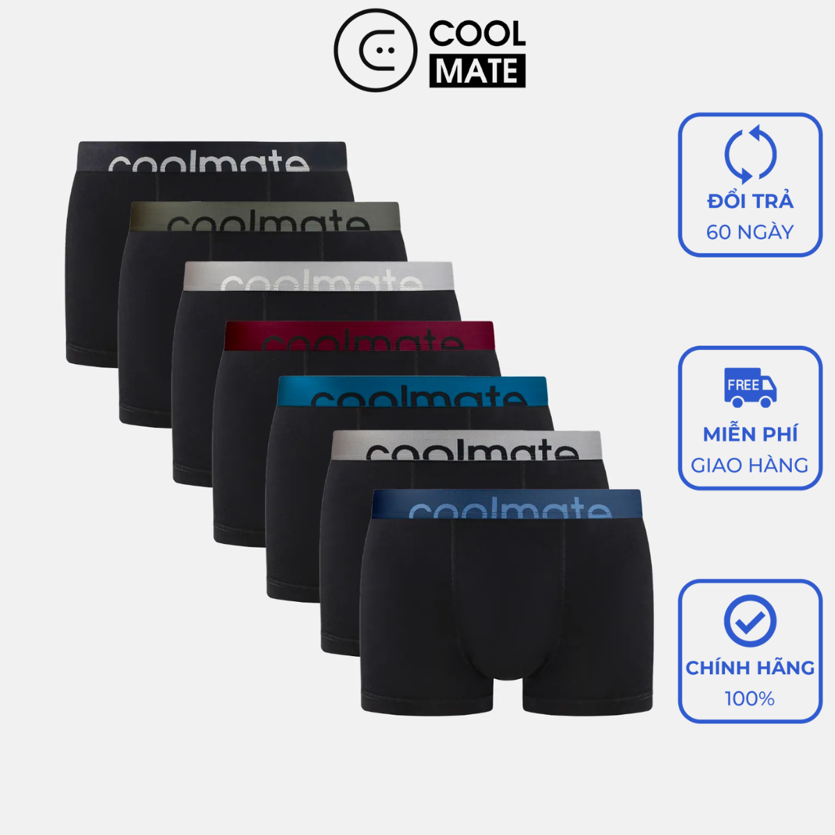 Combo 3 Áo Thun 100 cotton Coolmate Basics 200gsm - Thương hiệu ...