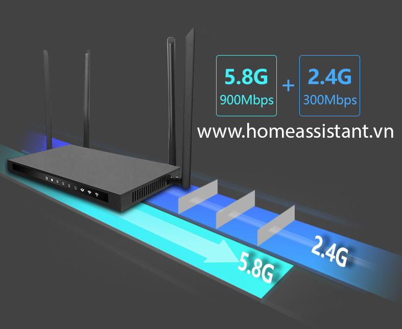 Router Wifi Mạng AC1200 LAN Gigabit IPQ4019 OpenWRT G-Dock 2.0 (Hỗ trợ ...