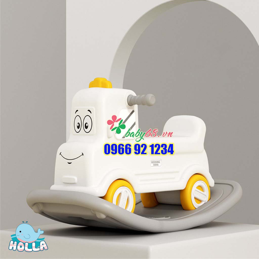 Bập bênh ô tô Holla HL-10112, thêm chức năng xe chòi cao cấp, mẫu mới ...