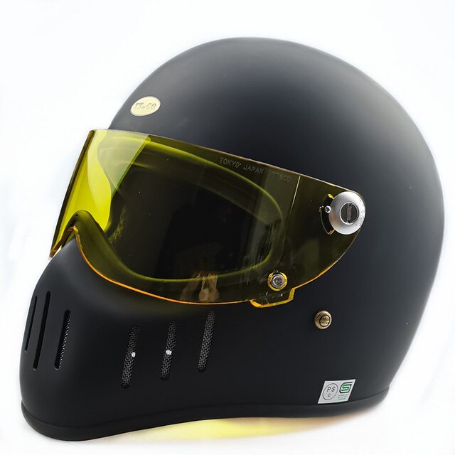 TT&CO Retro Helmet Japan Full Helmet Personalized Mens Womens Vintage ...