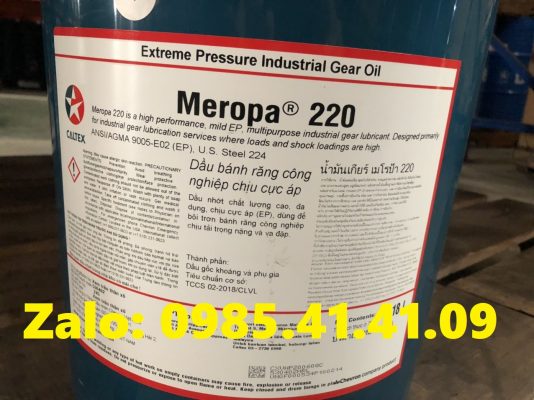 Dầu bánh răng Caltex Meropa 220 | Lazada.vn