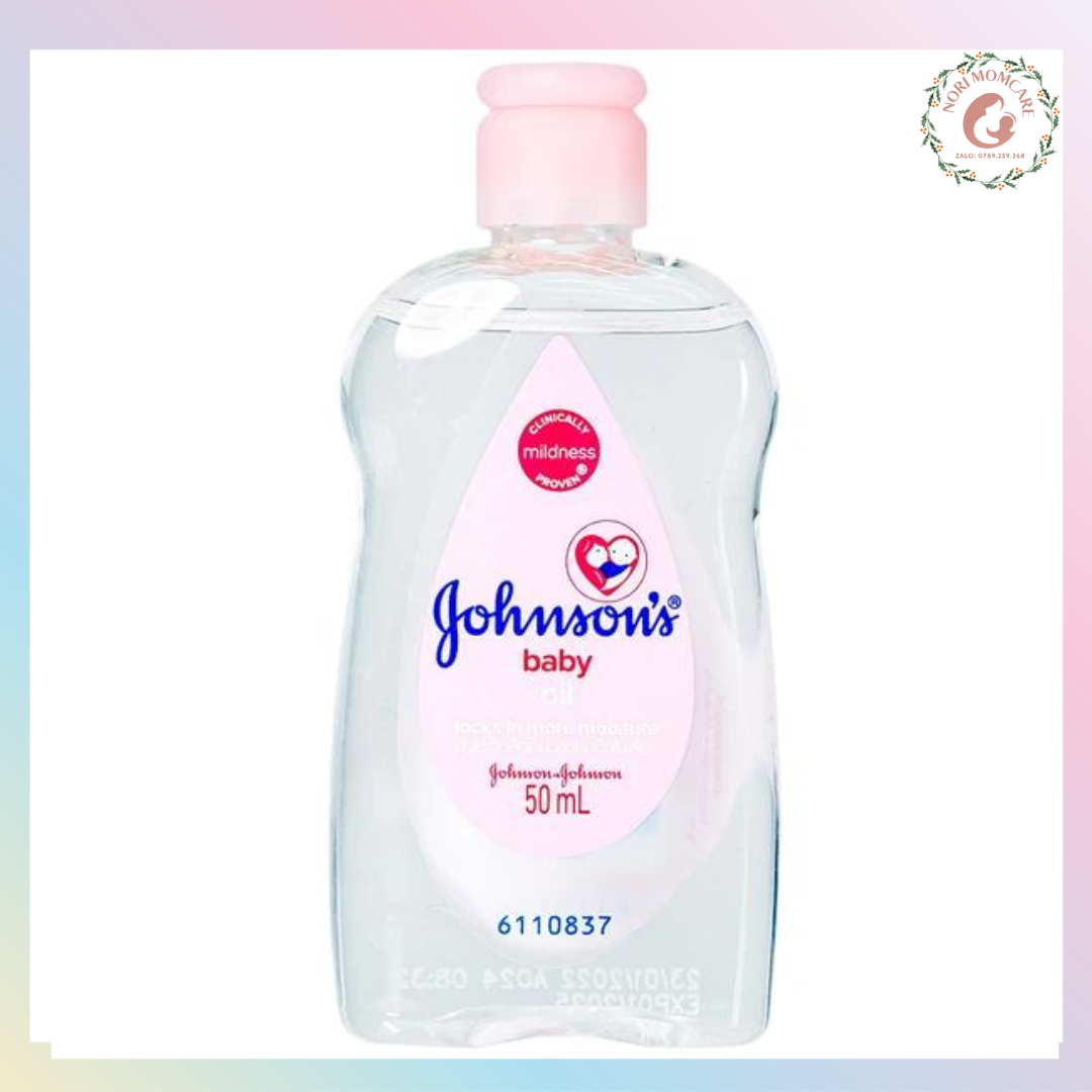 Dầu massage dưỡng ẩm Johnsons baby oil 50ml - MixASale