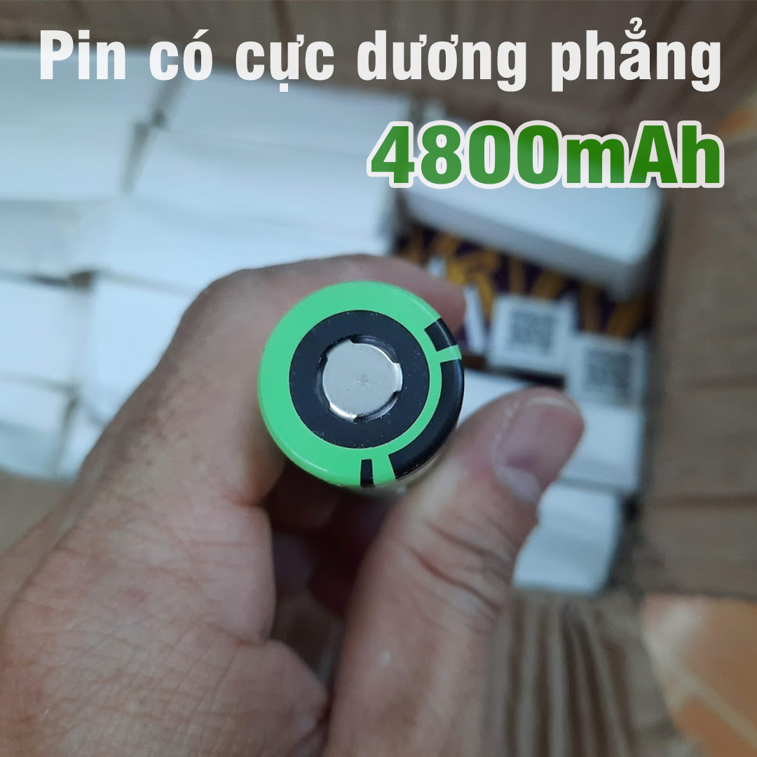 Pin 21700 3.7v panasonic dung lượng 4800mah dùng cho sạc dự phòng đèn ...