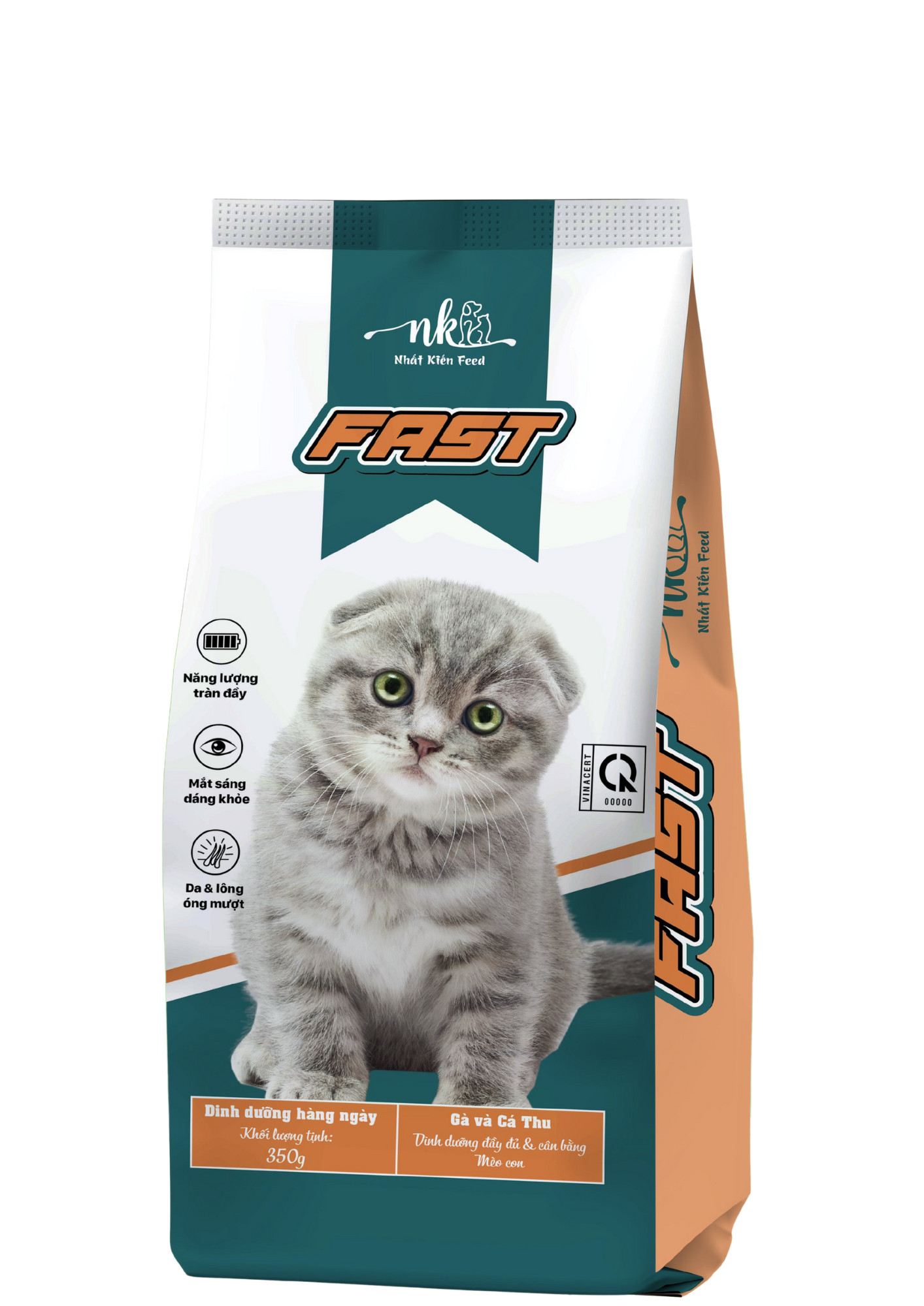 THỨC ĂN MÈO CON FAST TÚI 350G | Lazada.vn