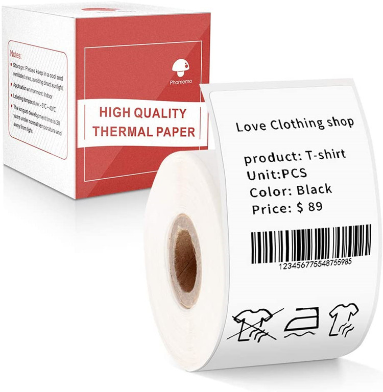Phomemo Label for M110 / M200 Printer, Multi-Purpose Self-Adhesive ...