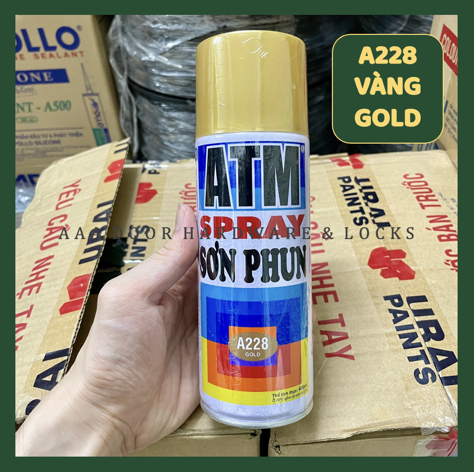 Sơn xịt ATM Spray (chính hãng) đủ màu - Sơn xịt đa năng tiện lợi ATM ...
