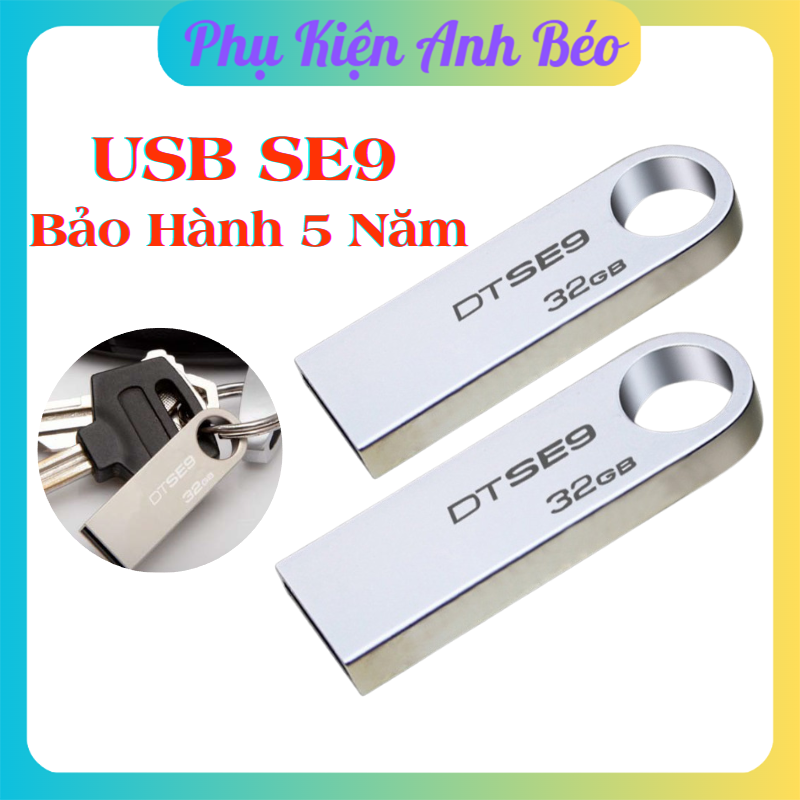 HCMUSB 16GB Kingston SE9 chống sốc chống nước - MixASale
