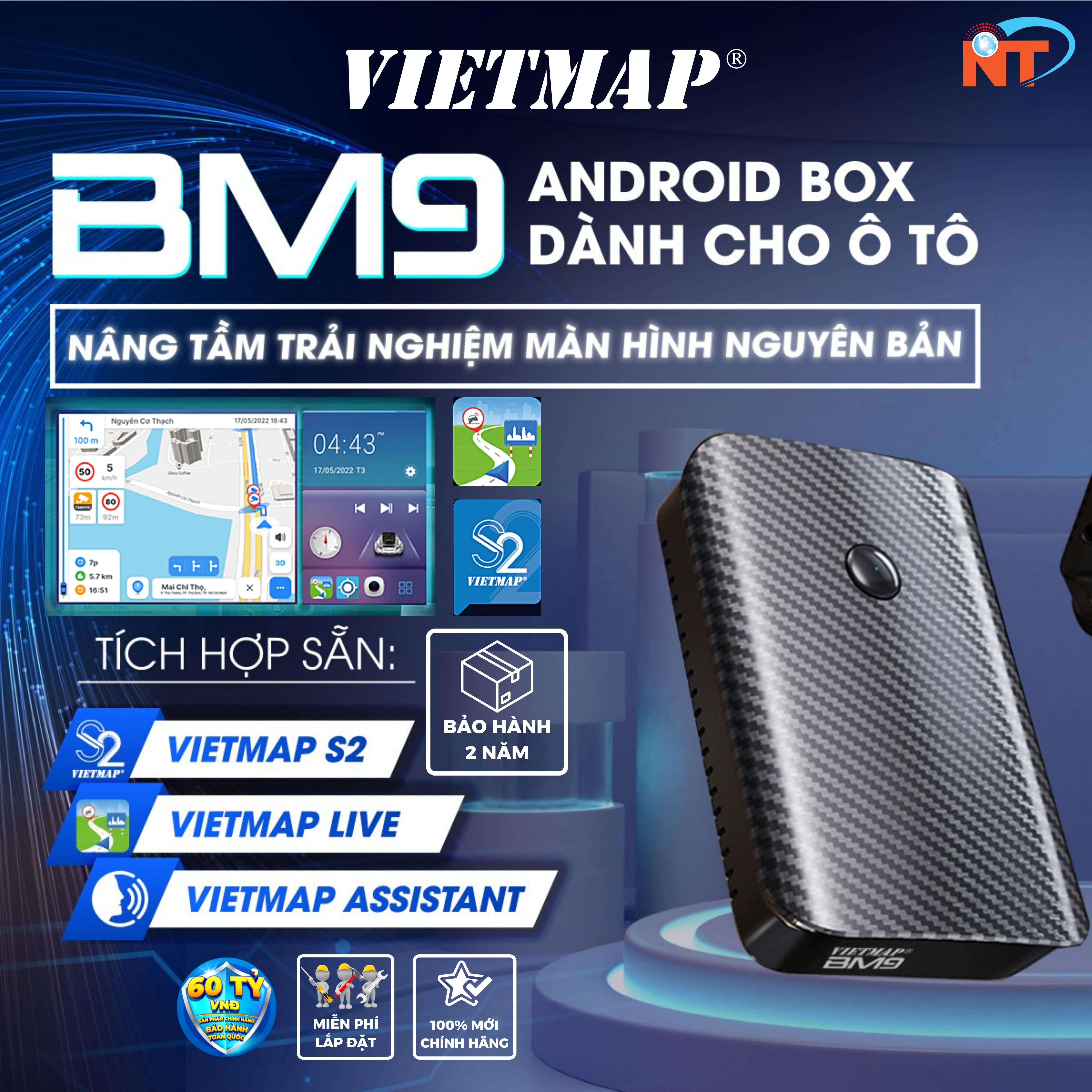 VIETMAP BM9 - Thiết bị dành cho màn hình zin ô tô - Tích hợp Dẫn đường - Vietmap S2 Vietmap Live ...