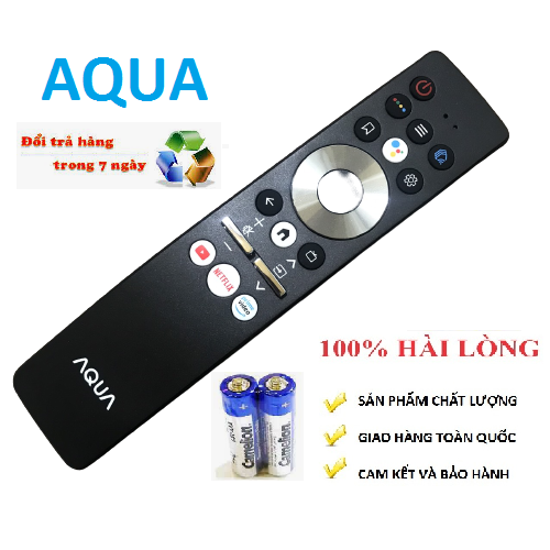 Remote điều khiển tivi AQUA ĐA NĂNG cho tất cả các dòng tv AQUA (Phiên ...