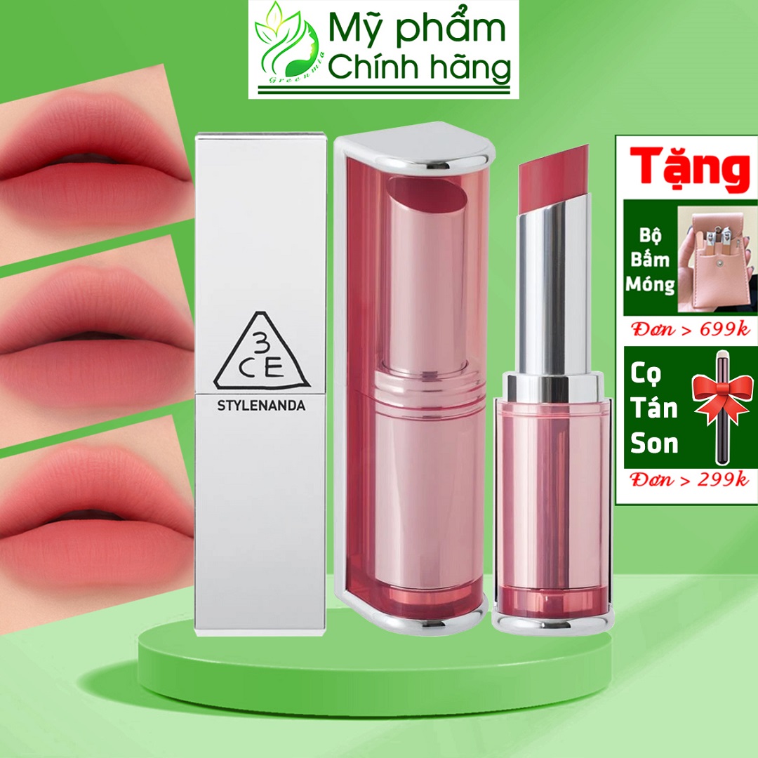 PHIÊN BẢN GIỚI HẠN - NEW Son Thỏi Lì Lên Màu Chuẩn 3CE Soft Matte ...