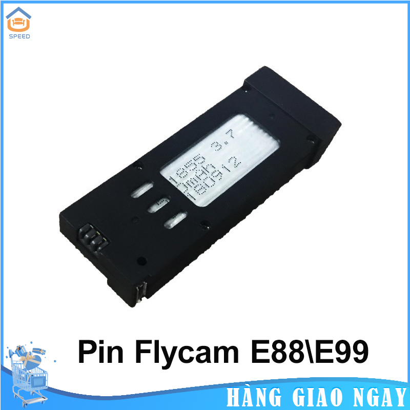 Pin Flycam E99 E88 P9 dung lượng cao loại 3.7V 1800mAh hàng chính hãng Drones Battery - MixASale