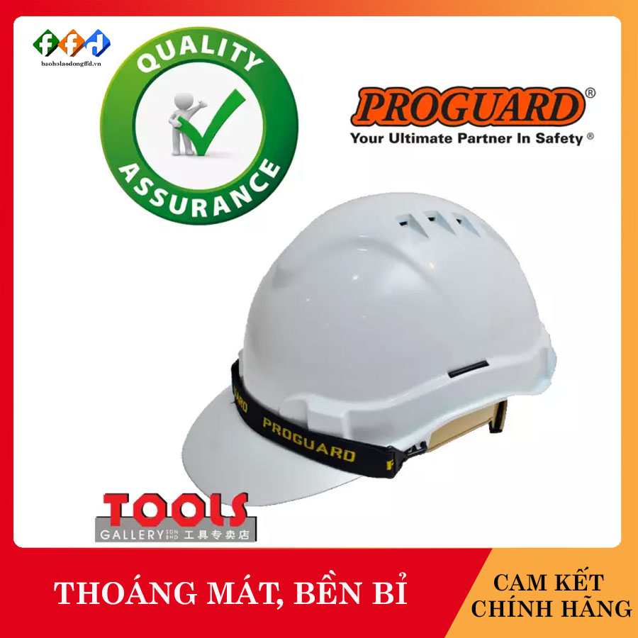 Mũ bảo hộ Malaysia Proguard HG2-WHG3RS, nhiều màu, mũ an toàn kiểu dáng ...