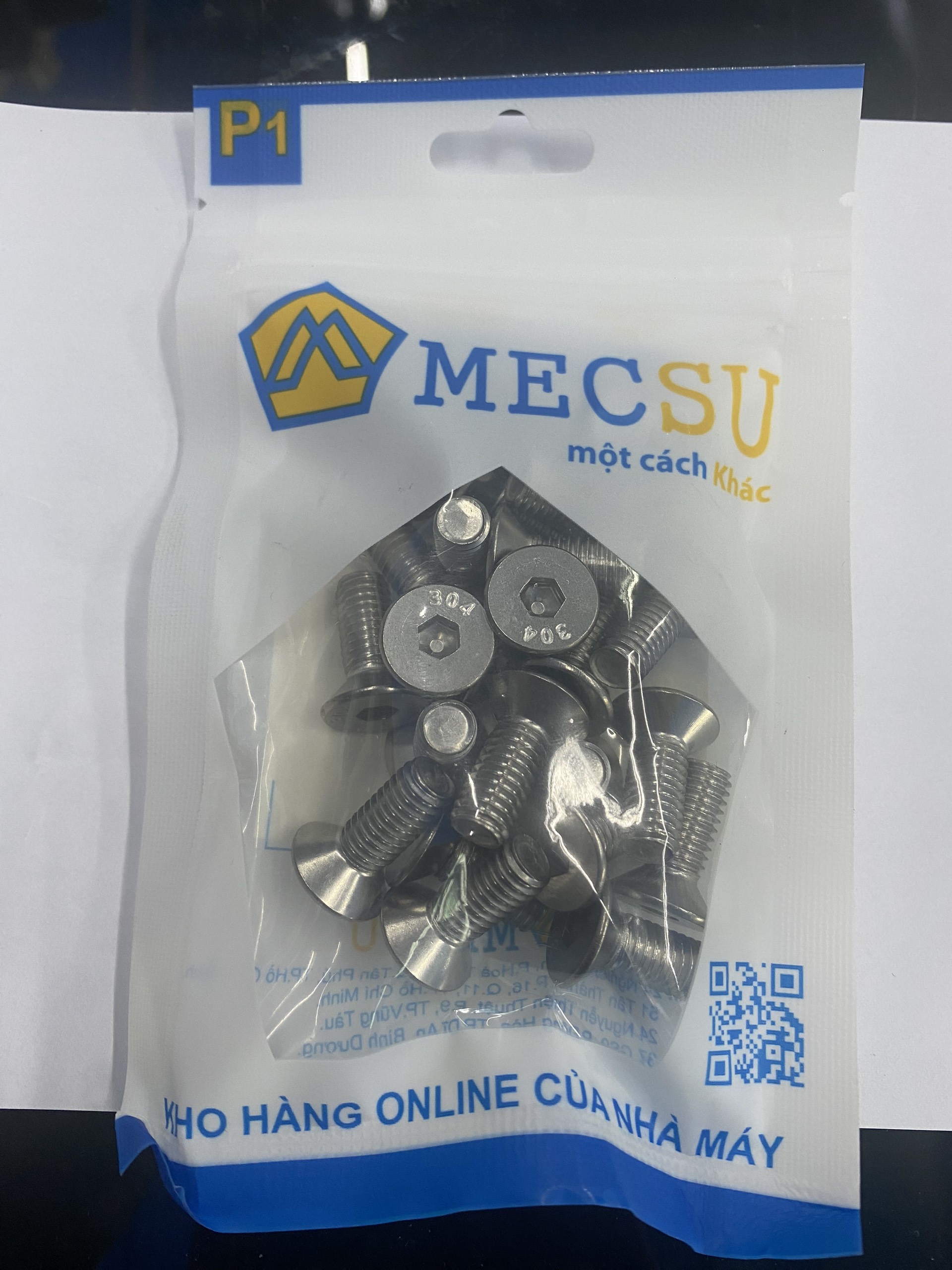 Bulong Lục Giác Chìm Đầu Bằng, Ốc Lục Giác Côn, Lục Giác Chìm Col inox ...