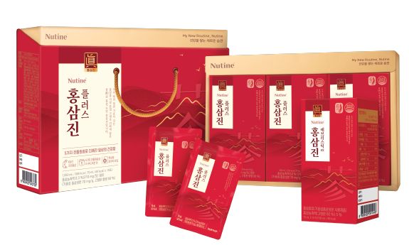 Kolmar - Nước hồng sâm cao cấp Nutine HONGSAMJIN PLUS - Hộp 3 gói x 5 ...