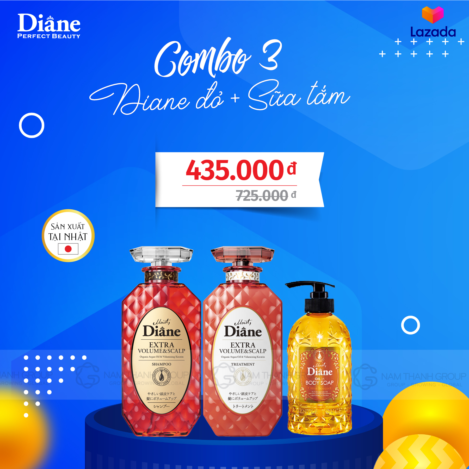 DẦU Gội Dành cho tóc bết dính da đầu nhờn nhiều dầu Moist Diane Extra ...