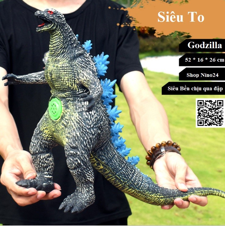 [HCM]1578 Mô hình Khung long Godzilla siêu to | Lazada.vn