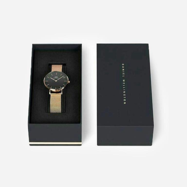Đồng Hồ Nữ Daniel Welington Classic Petite Melrose Black Vòng Tay DW ...