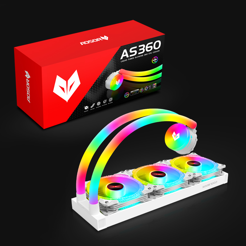 Tản nhiệt nước AIO COOLMOON AOSOR AS360 5V ARGB FAN LED Crystal Diamond ...