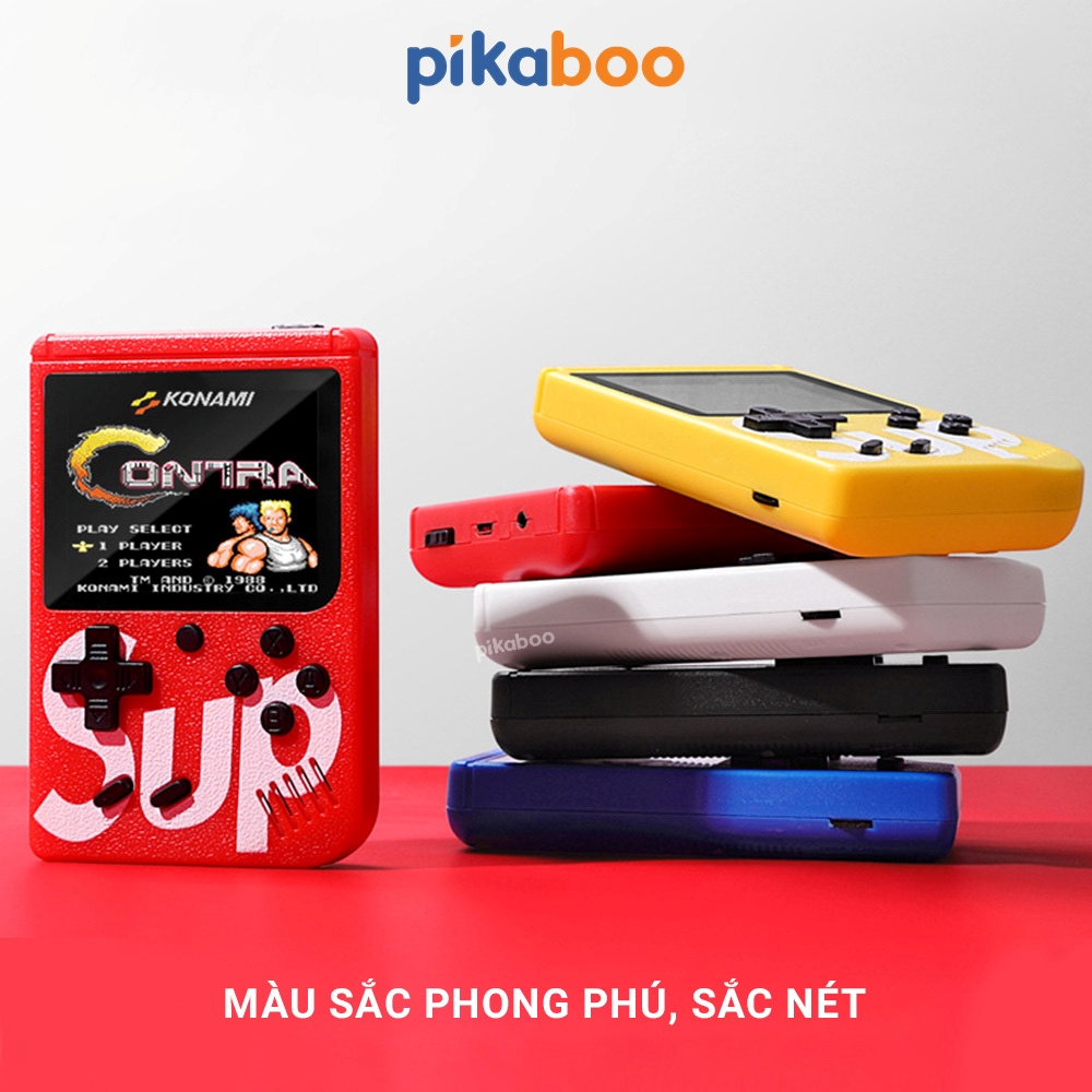 Máy game cầm tay Pikaboo 400 trò chơi kinh điển có kết nối TV màn hình ...
