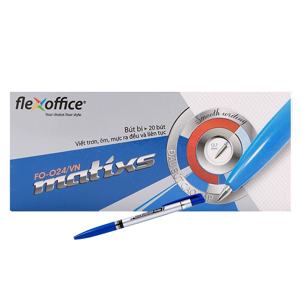 Hộp 20 bút bi fle office FO-024/VN | Lazada.vn