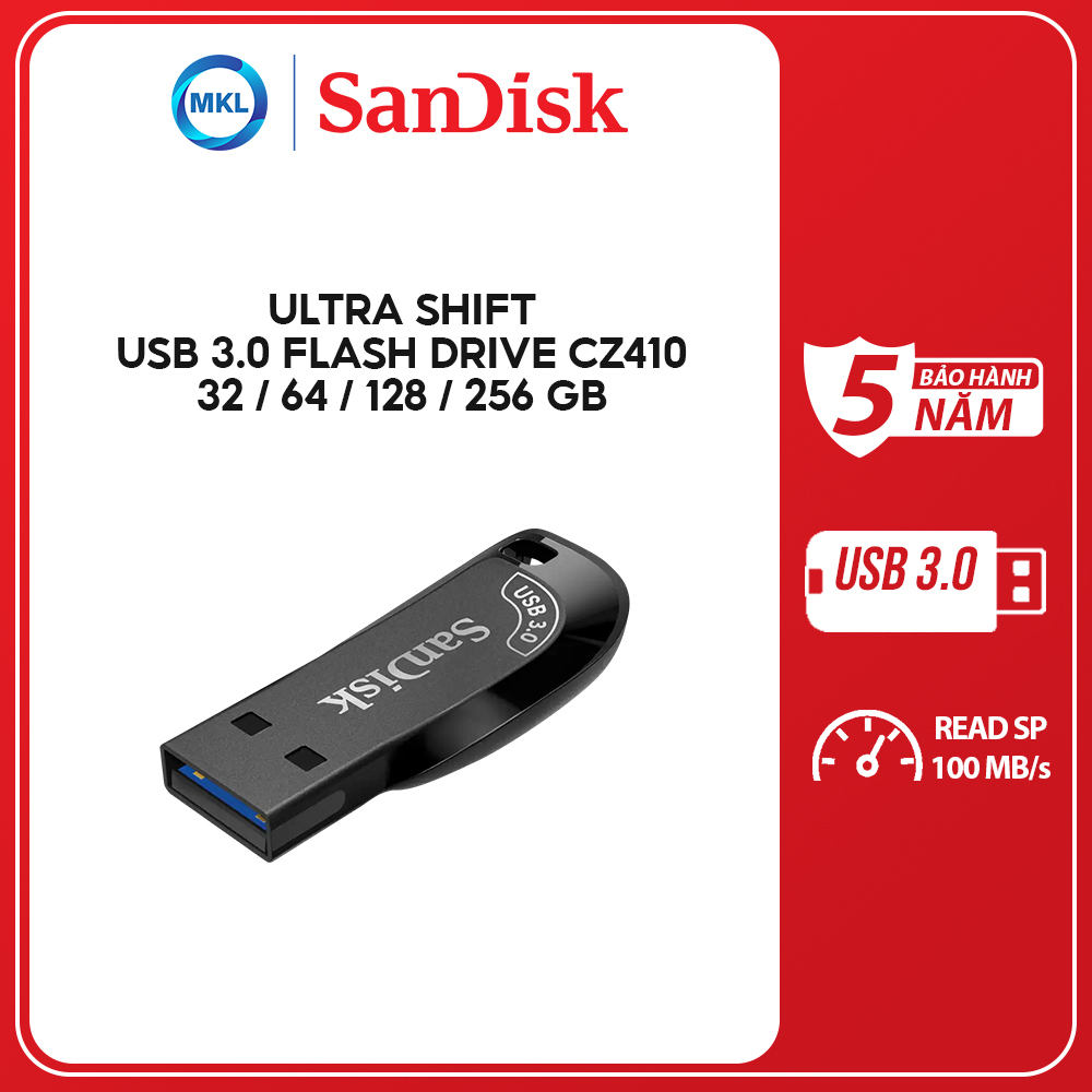 USB 3.0 Ultra Shift CZ410 Sandisk 32GB 64GB 128GB 256GB chính hãng ...