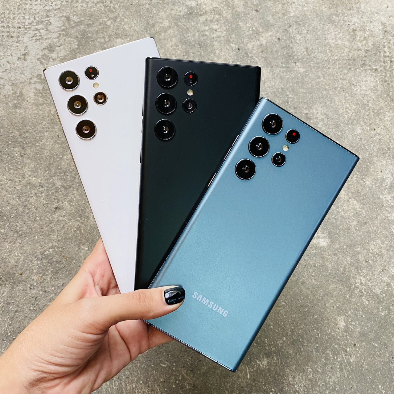 Mô hình samsung s22 ultra mẫu mới nhất màu xanh , trắng , đen | Lazada.vn