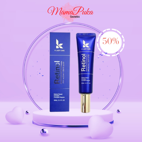 Kem Dưỡng Retinol 0 5 K Lady Care 30ml Hàn Quốc Giảm Mụn Kiểm Soát