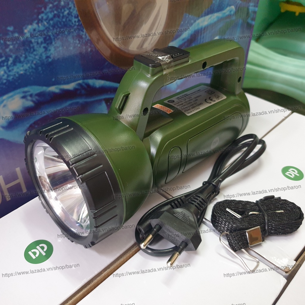 ĐÈN PIN LED SẠC CẦM TAY 2 CHẾ ĐỘ SÁNG (DP-7323) - HÀNG CHÍNH HÃNG | Lazada.vn