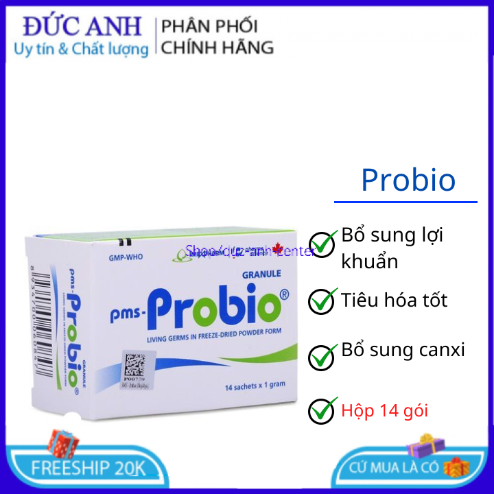 Men tiêu hóa Probio IMP tăng cường hệ vi sinh đường ruột giảm đau bụng ...