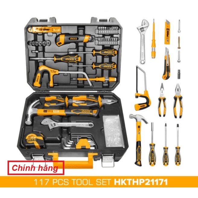 ĐỒ NGHỀ INGCO Bộ 117 công cụ HKTHP21171 (Cam kết Chính Hãng 100% ...