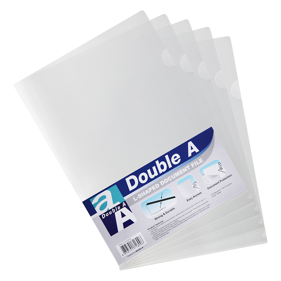 Bìa Lá A4 Double A Dày 0 18 Bìa File Tài Liệu Sukado Lazada Vn