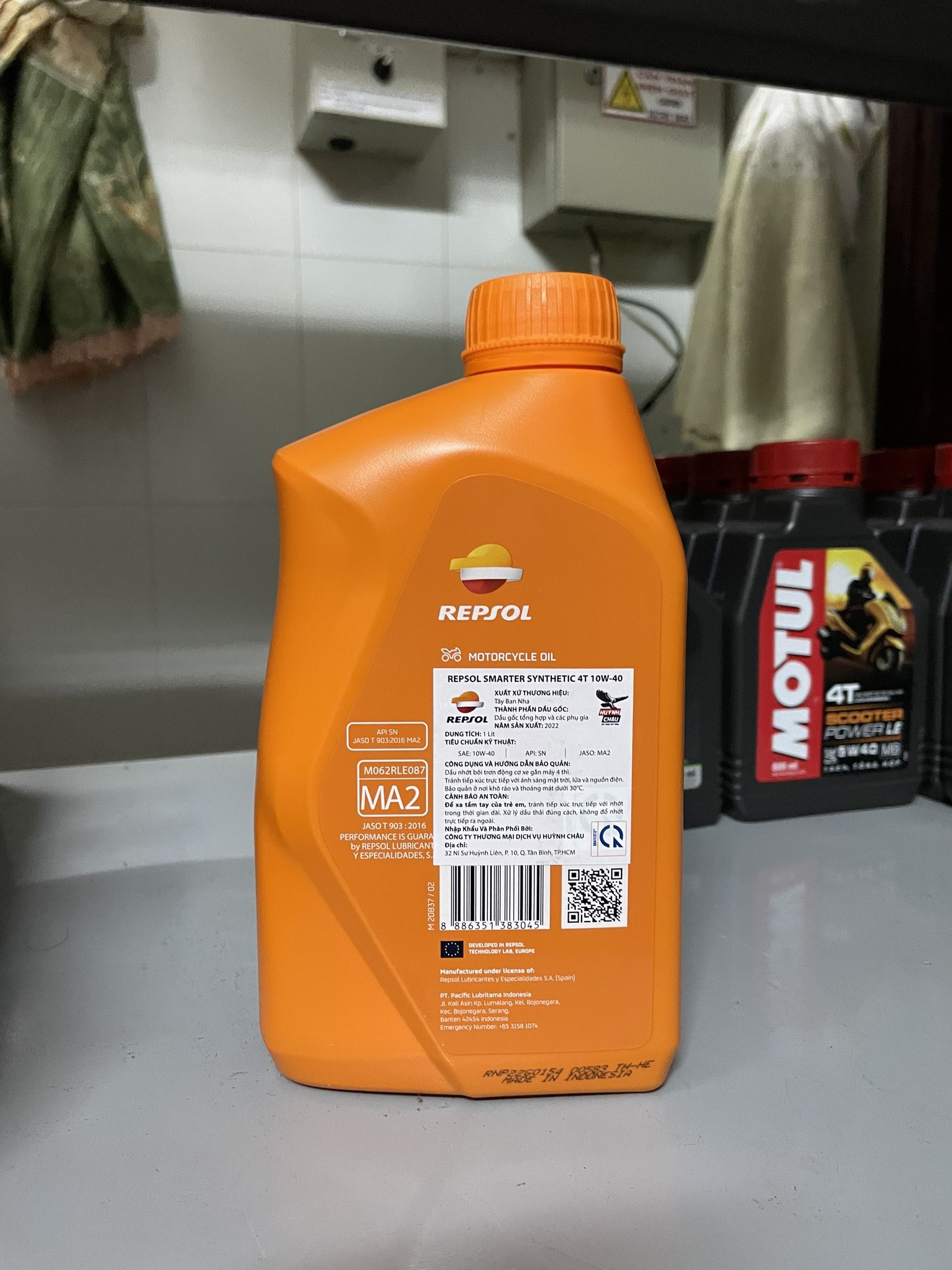 Repsol SMARTER SYNTHETIC 10W40 tổng hợp 100 (MẪU MỚI thay thế SINTETICO ...