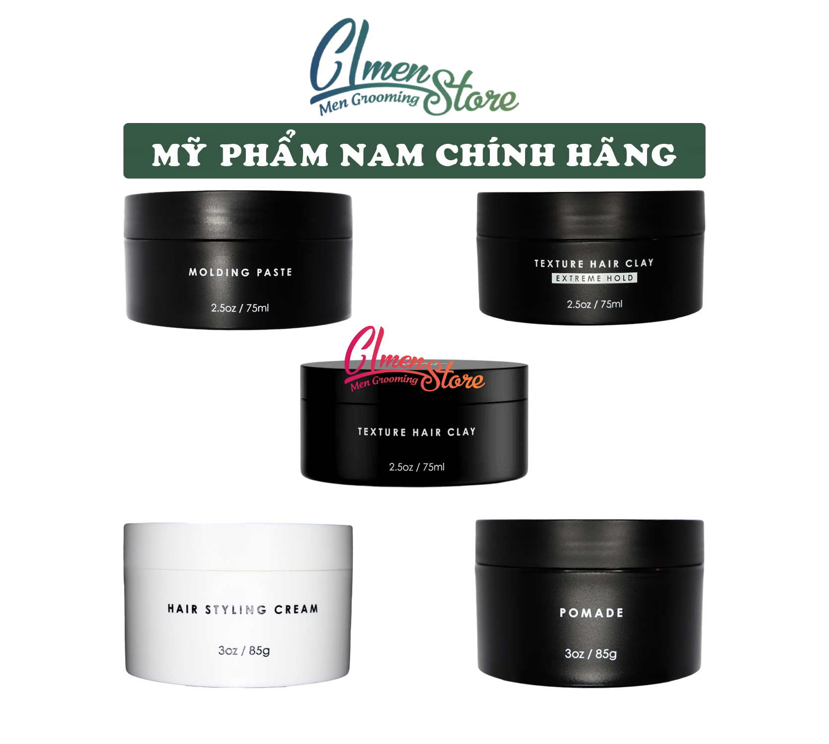 Full Line Sáp vuốt tóc Forte Series (Control Cay - Molding Paste ...