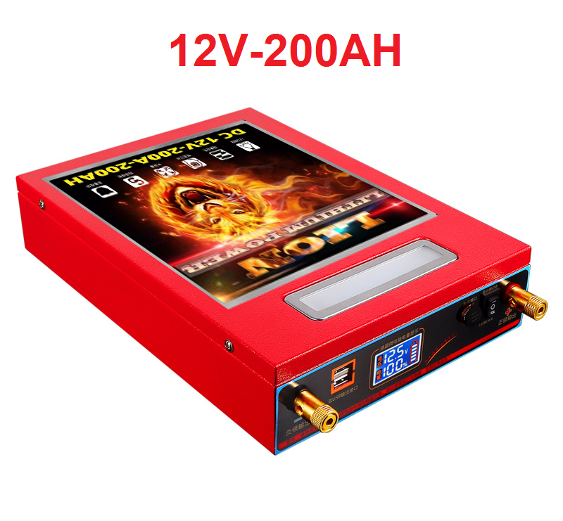 Bình Pin lithium 12V LI-ION- 200Ah-Pin lithium 12V - 200Ah LI-ION ...